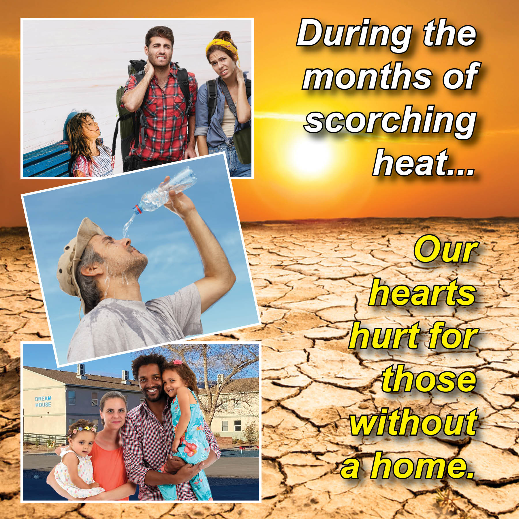 Our hearts hurt for those without a home… - Homeless Shelter ...